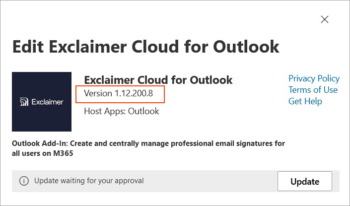 How to update the Outlook Add-in – Exclaimer Knowledge Base